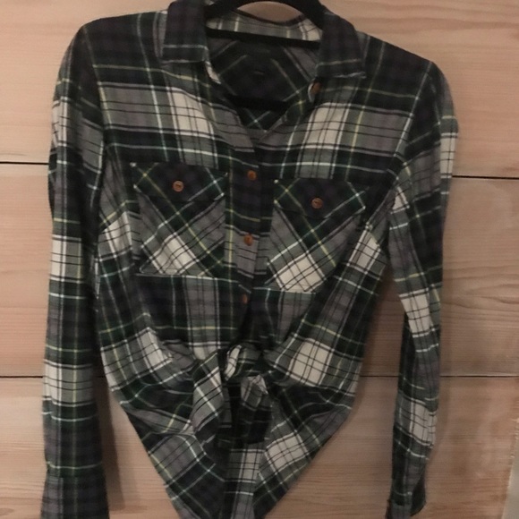 J. Crew | Tops | Jcrew Plaid Flannel Shirt | Poshmark